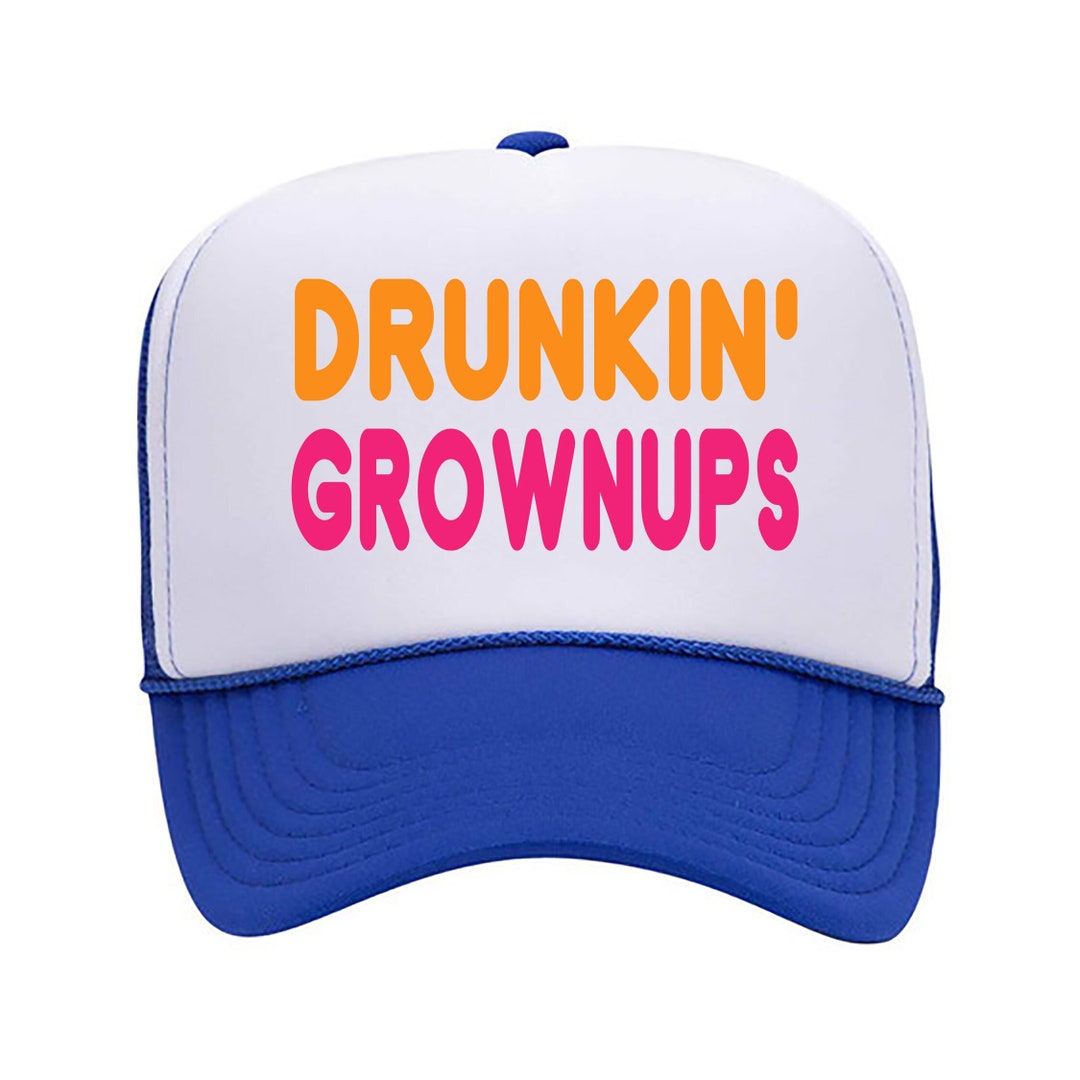 Funny Vintage Drinking Trucker Hat, Classic Trucker Party Beer Hats ...