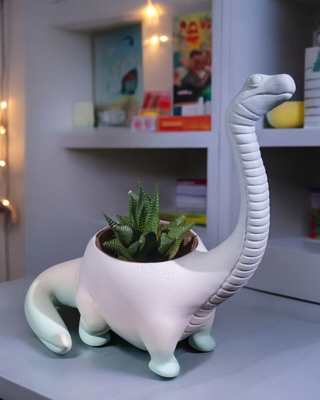 Brontosaurus Dinosaur Planter | A Prehistoric Home for Your Plants ...
