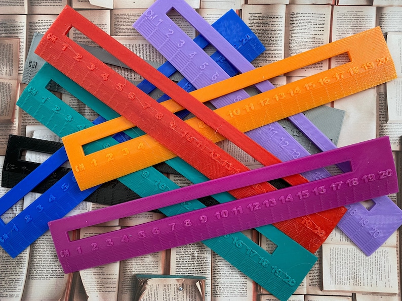 Dyslexia Reading Ruler: Focus Aid for ADHD & Visual Stress - Etsy