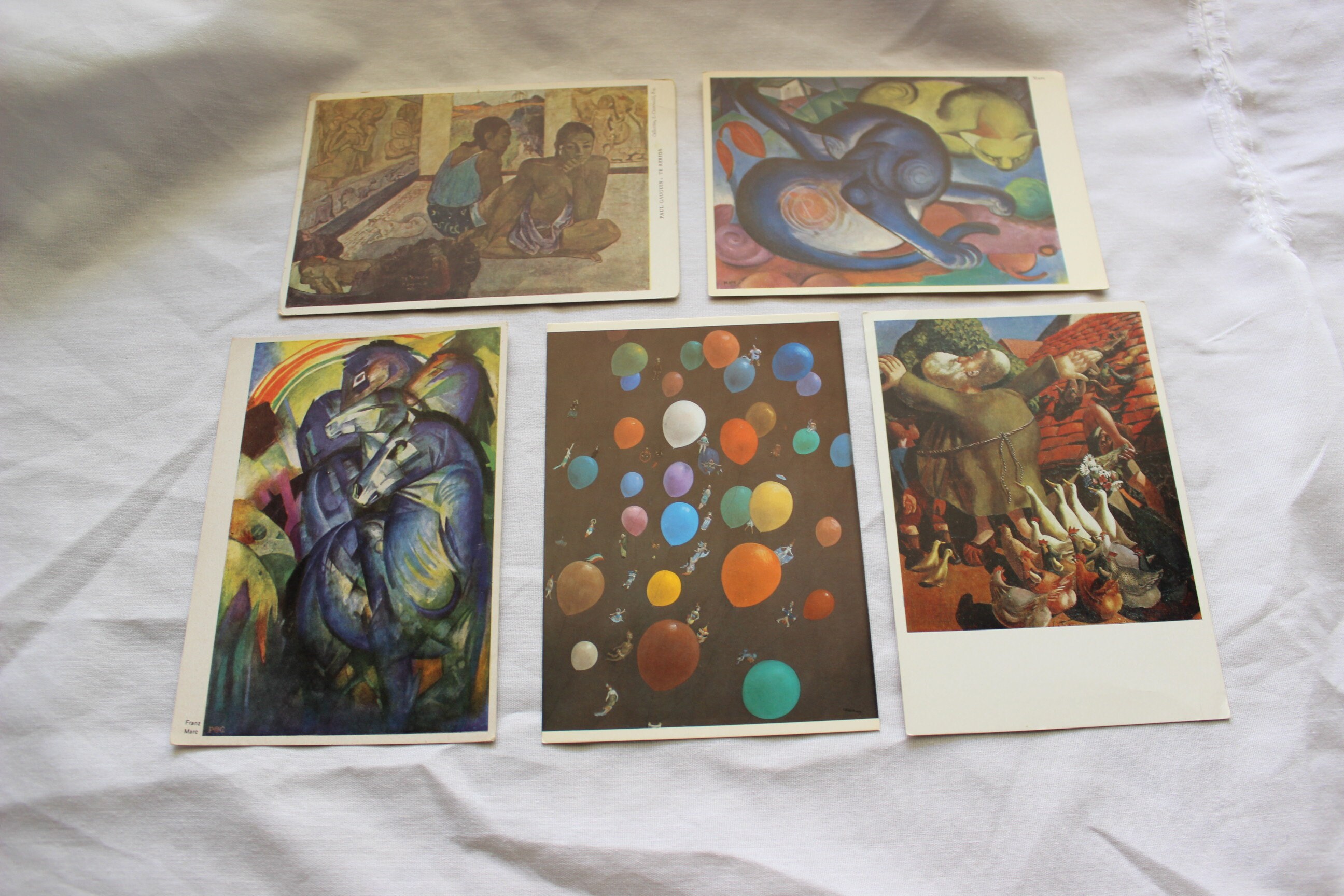 A Collection of 8 Modern Art Postcards - Etsy Nederland