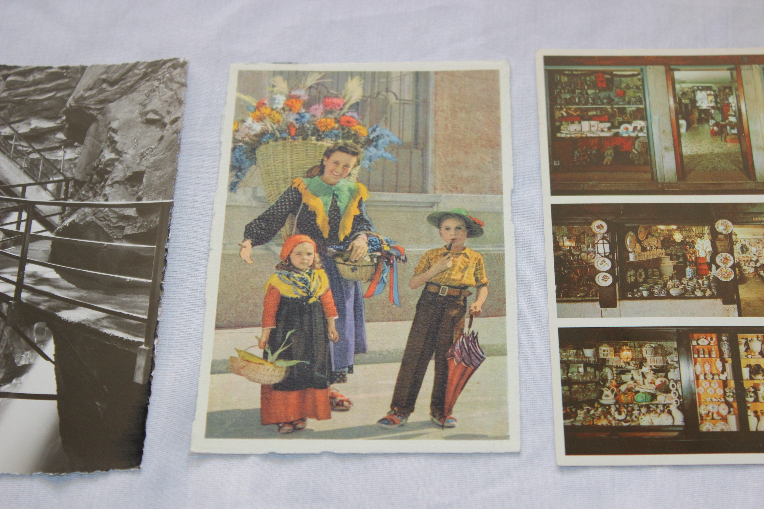 3 Vintage Italian Postcards - Etsy