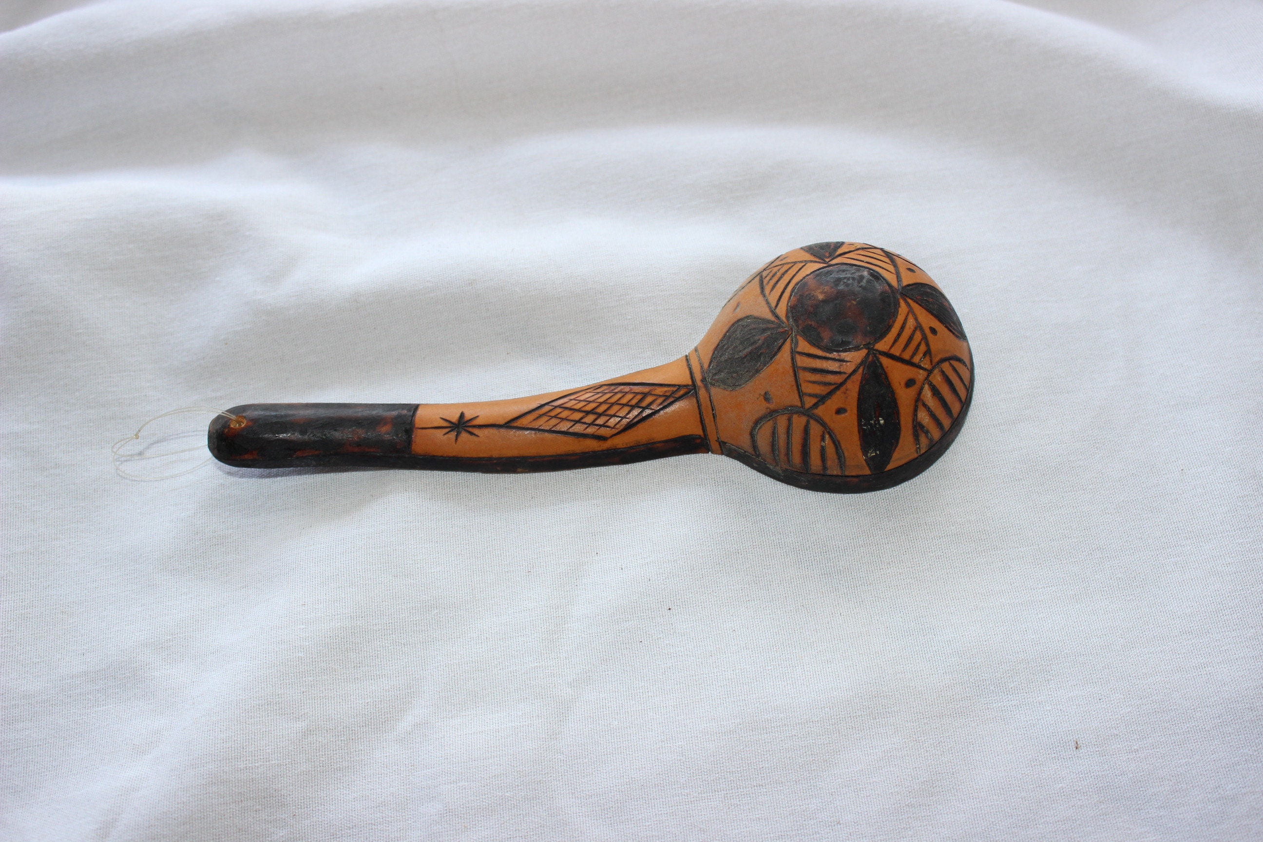 African Gourd Spoon - Etsy