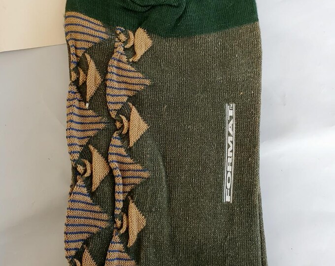 Format Men's Dress Socks. Circa 1980's-90's. New Old Stock. Menswear ...