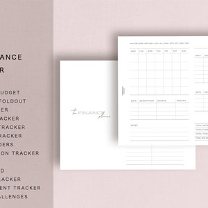 POCKET - the Finance Planner, Printable Insert - Etsy