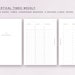 A6 NOTES 2 Sets of Minimal NOTES Designs, Printable Inserts - Etsy
