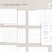 A6 - NOTES - 2 Sets of Minimal NOTES Designs, Printable Inserts - Etsy