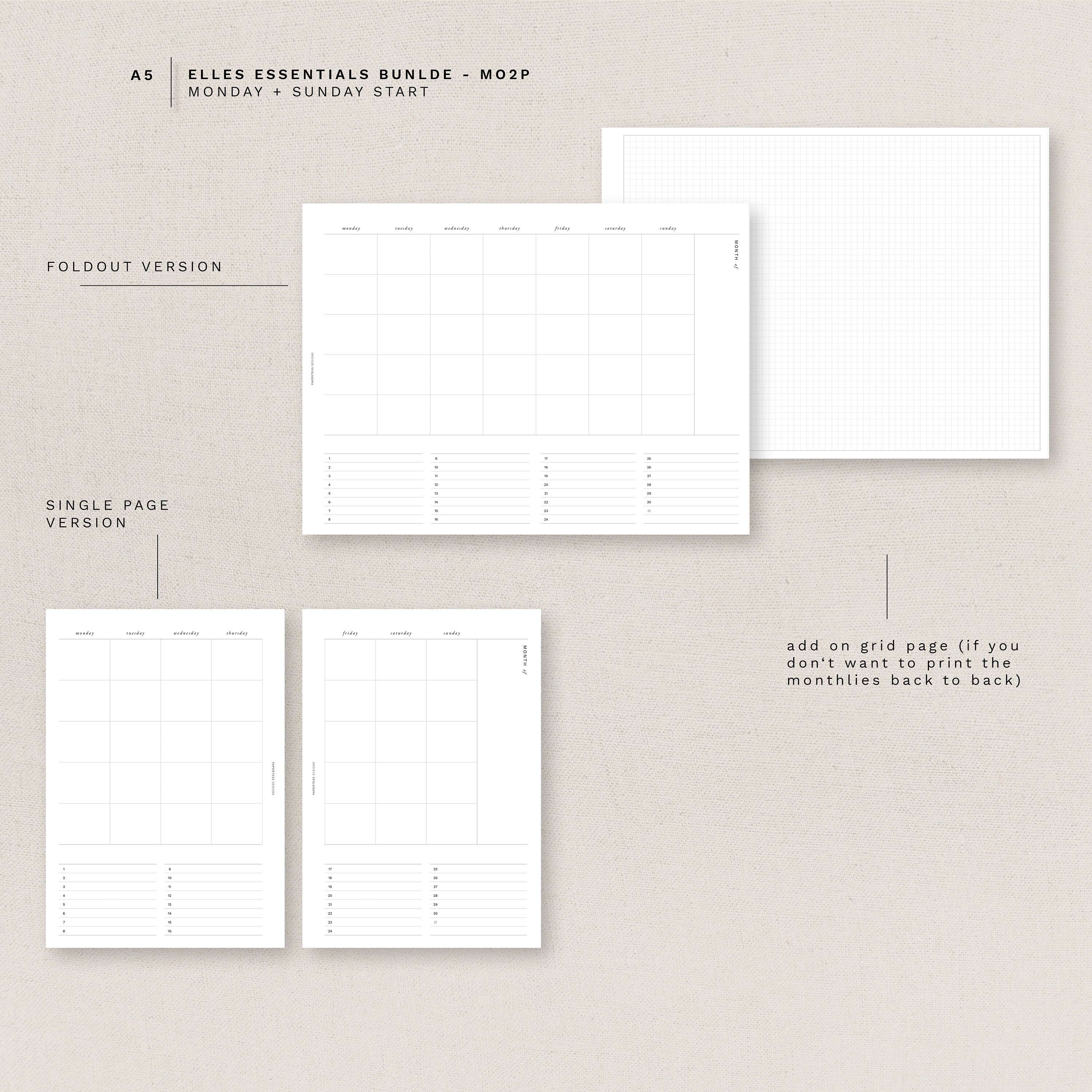 A5 - the Elles Essentials Collab Bundle - Etsy