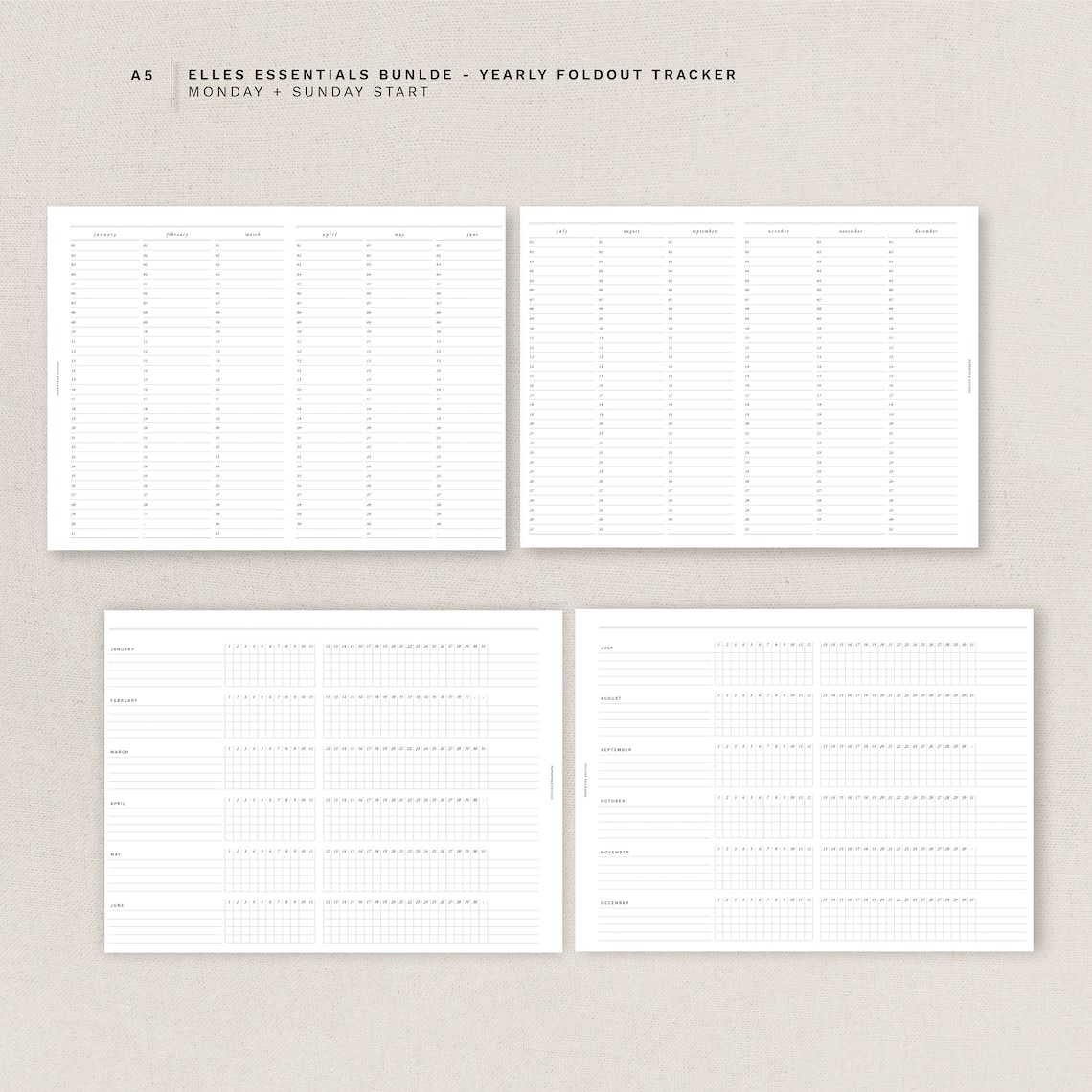 A5 - the Elles Essentials Collab Bundle - Etsy