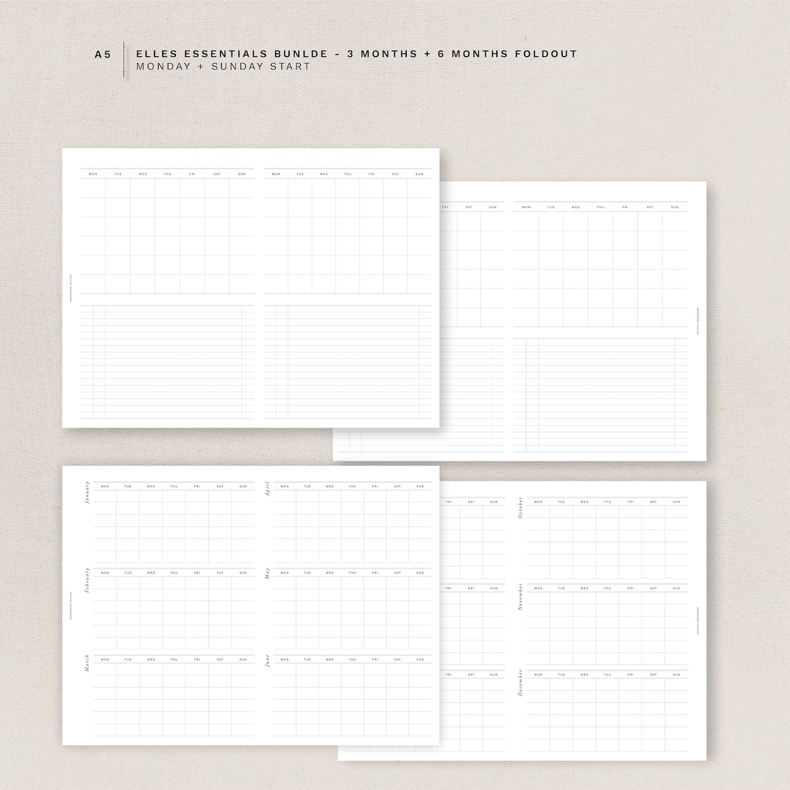 A5 - the Elles Essentials Collab Bundle - Etsy