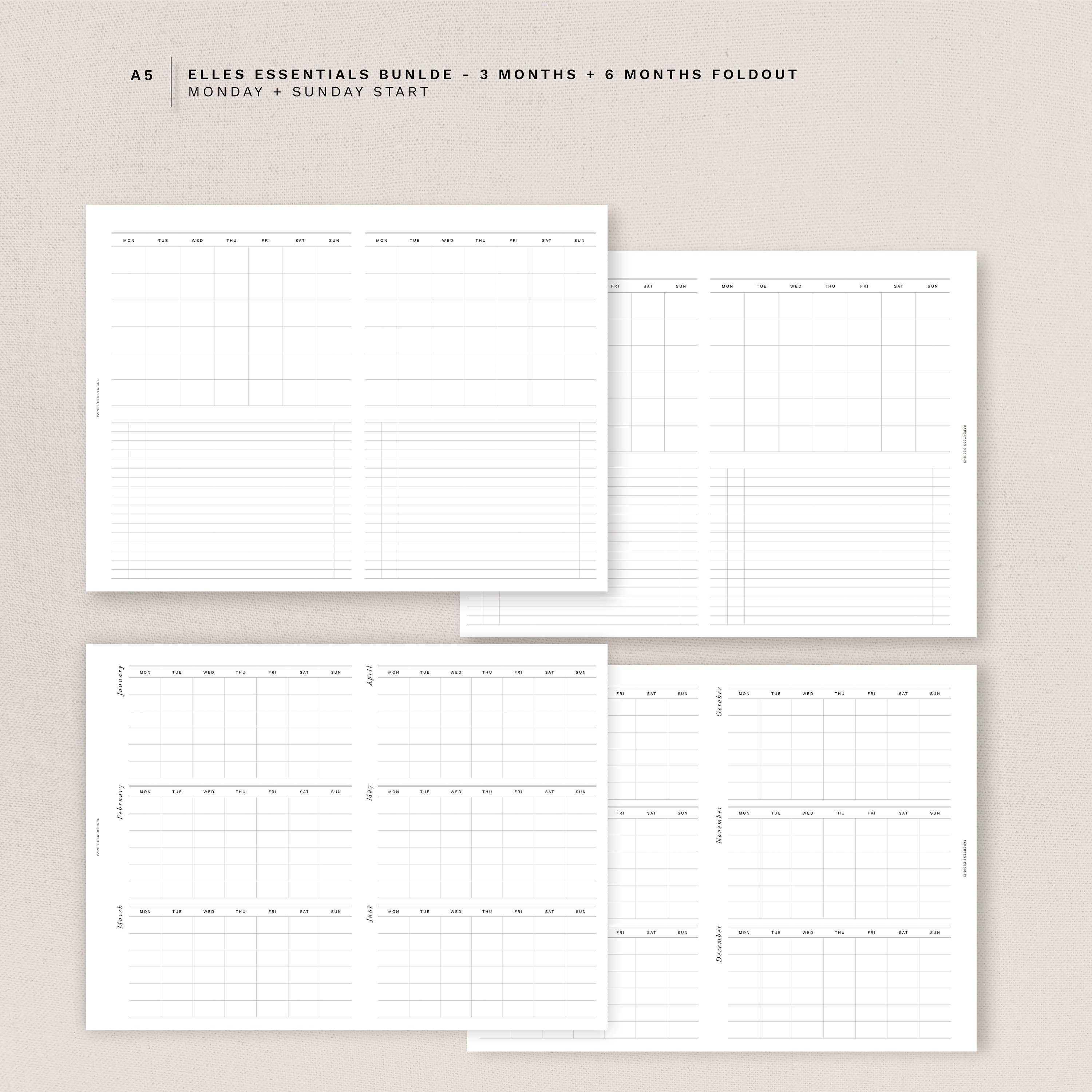 A5 - the Elles Essentials Collab Bundle - Etsy