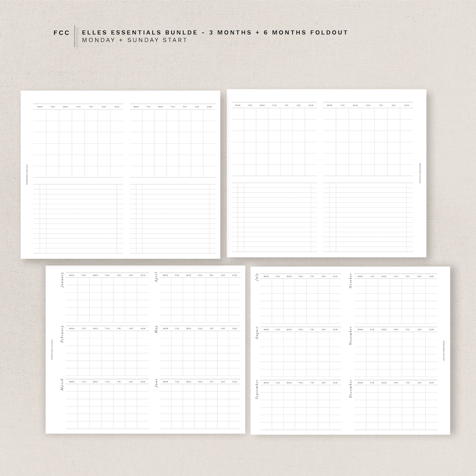 FC Compact - the Elles Essentials Collab Bundle - UNDATED - Etsy