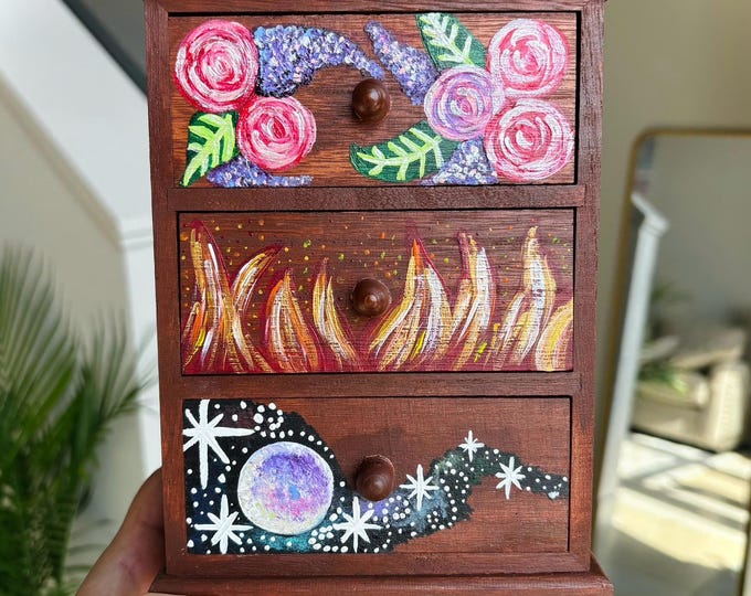 ACOTAR Inspired Dresser/jewelry Box - Etsy