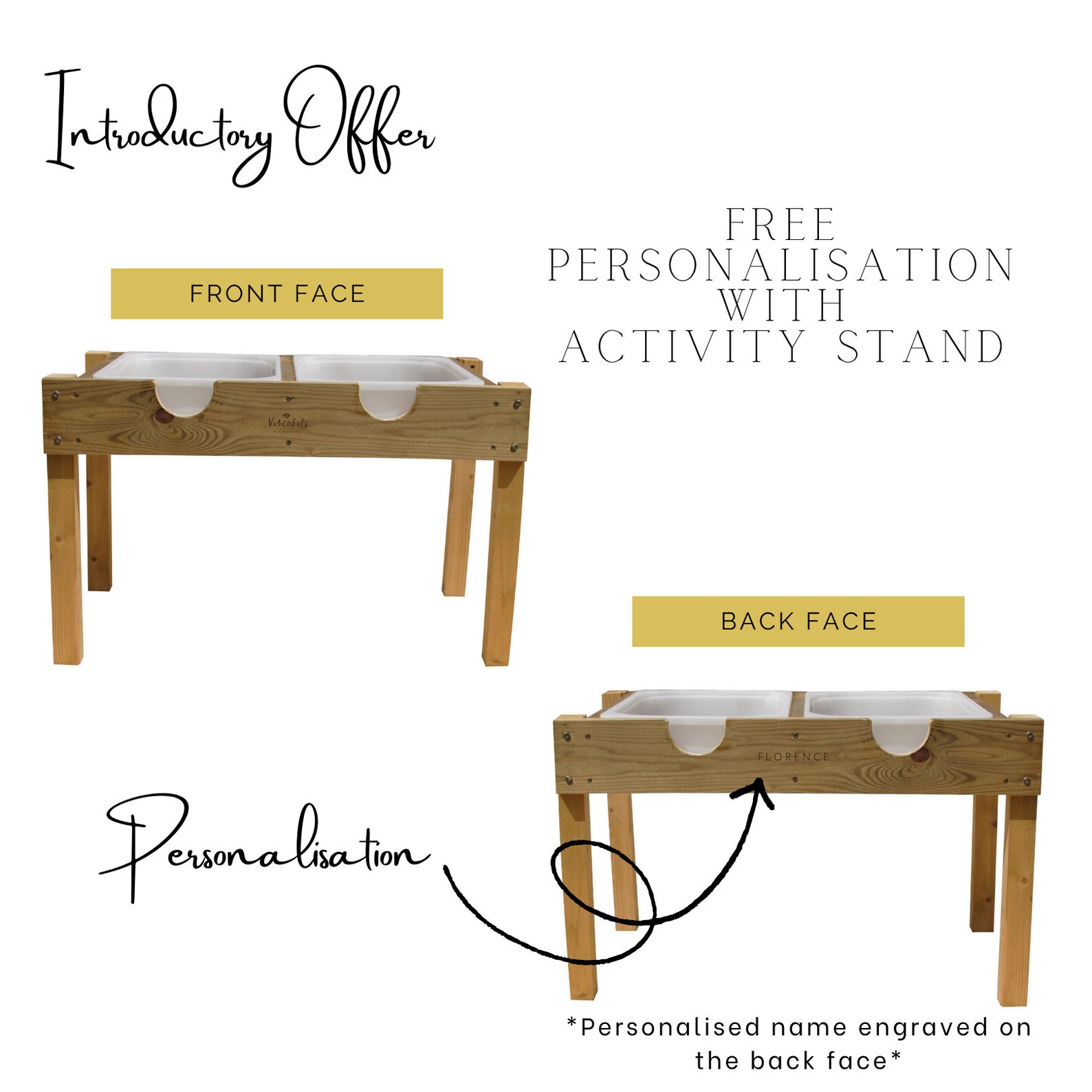 Activity Stand Activity Table Sensory Bin Water Table Sand - Etsy UK