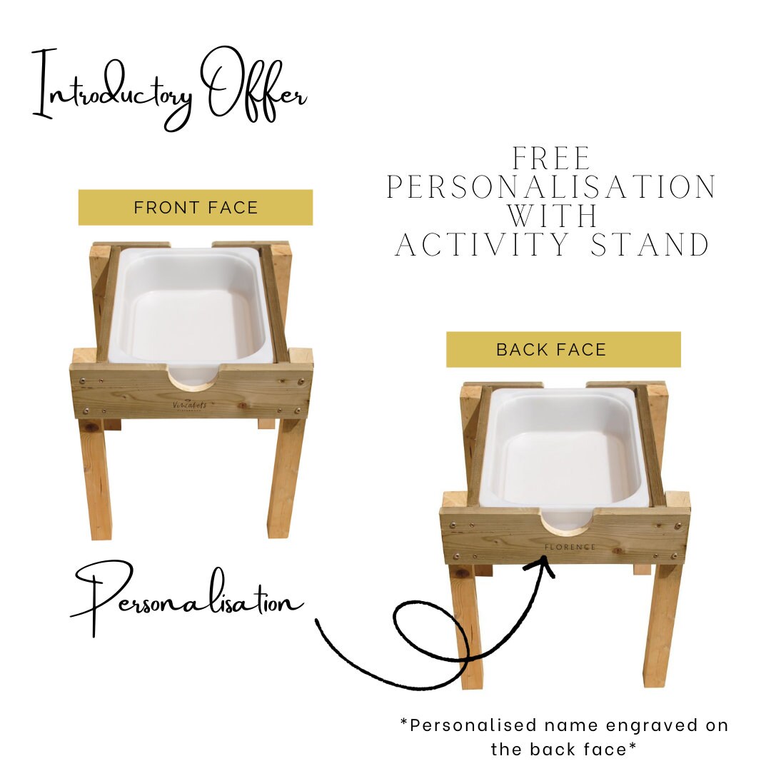 Activity Stand Activity Table Sensory Bin Water Table Sand - Etsy UK