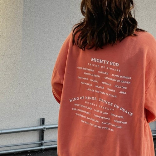 I AM Names of God Hoodie Dark Chocolate Forest Green - Etsy