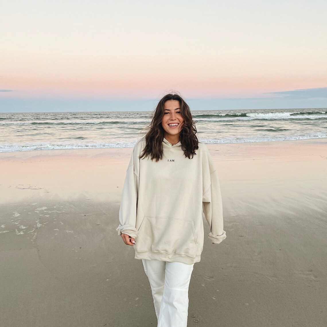 I AM Names of God Hoodie Dark Chocolate Forest Green - Etsy