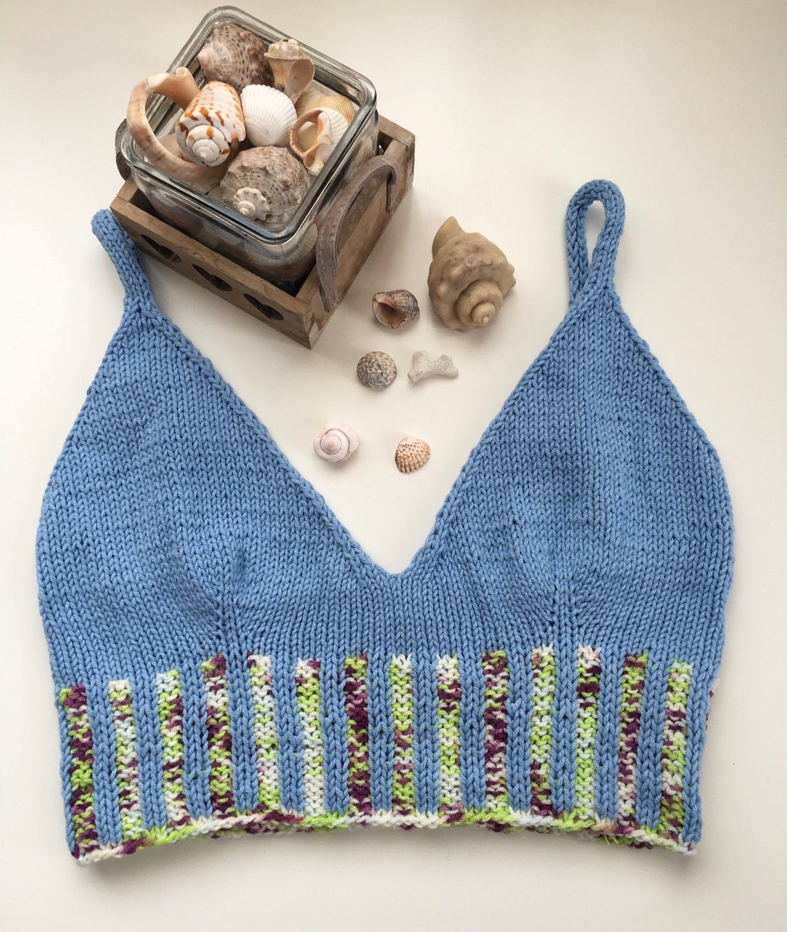 Knitting Pattern Bralette Knit Bralette Instruction PDF - Etsy