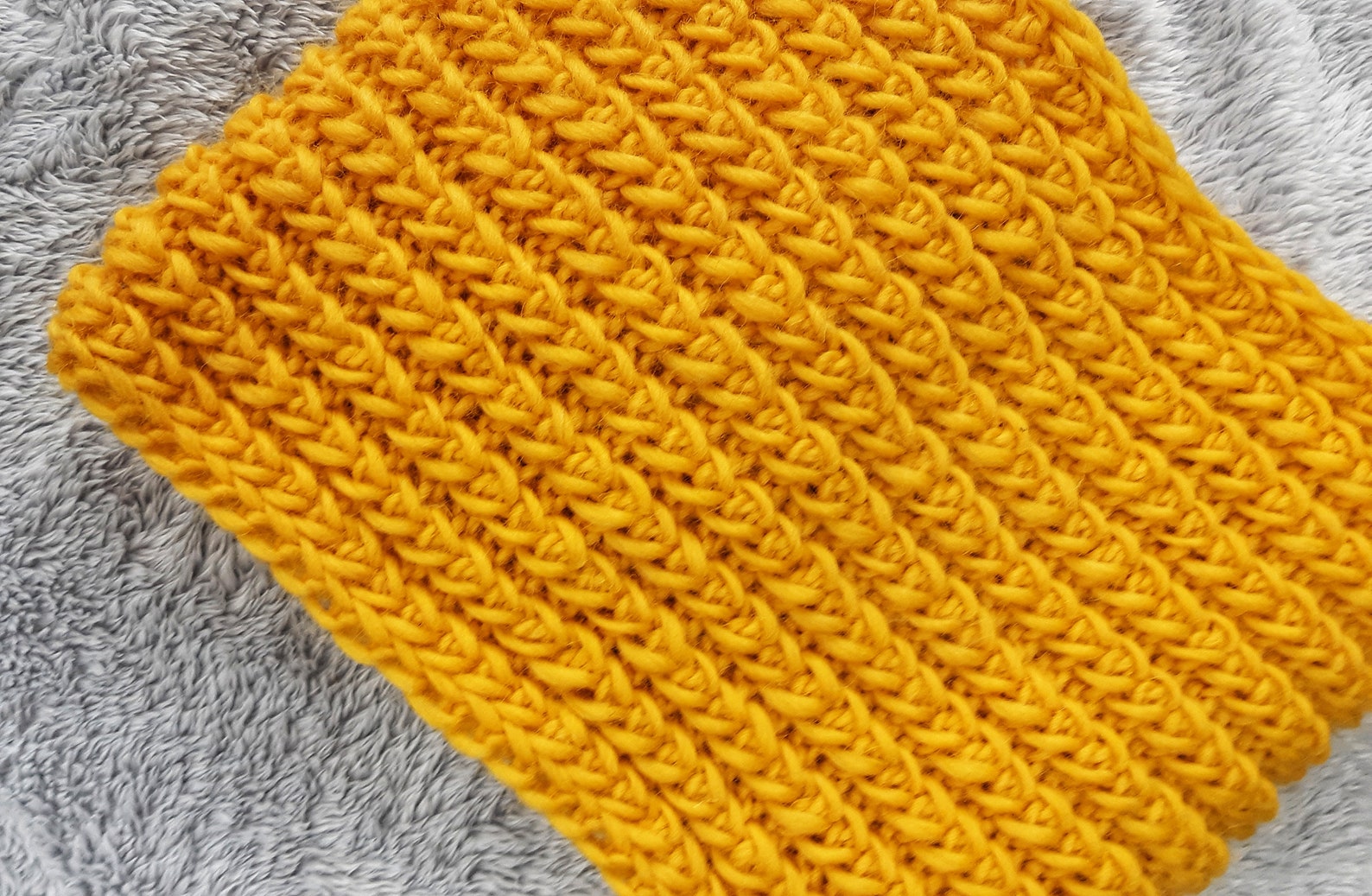 Knitting Pattern for Long Yellow Scarf, Instructions for Knit Long ...