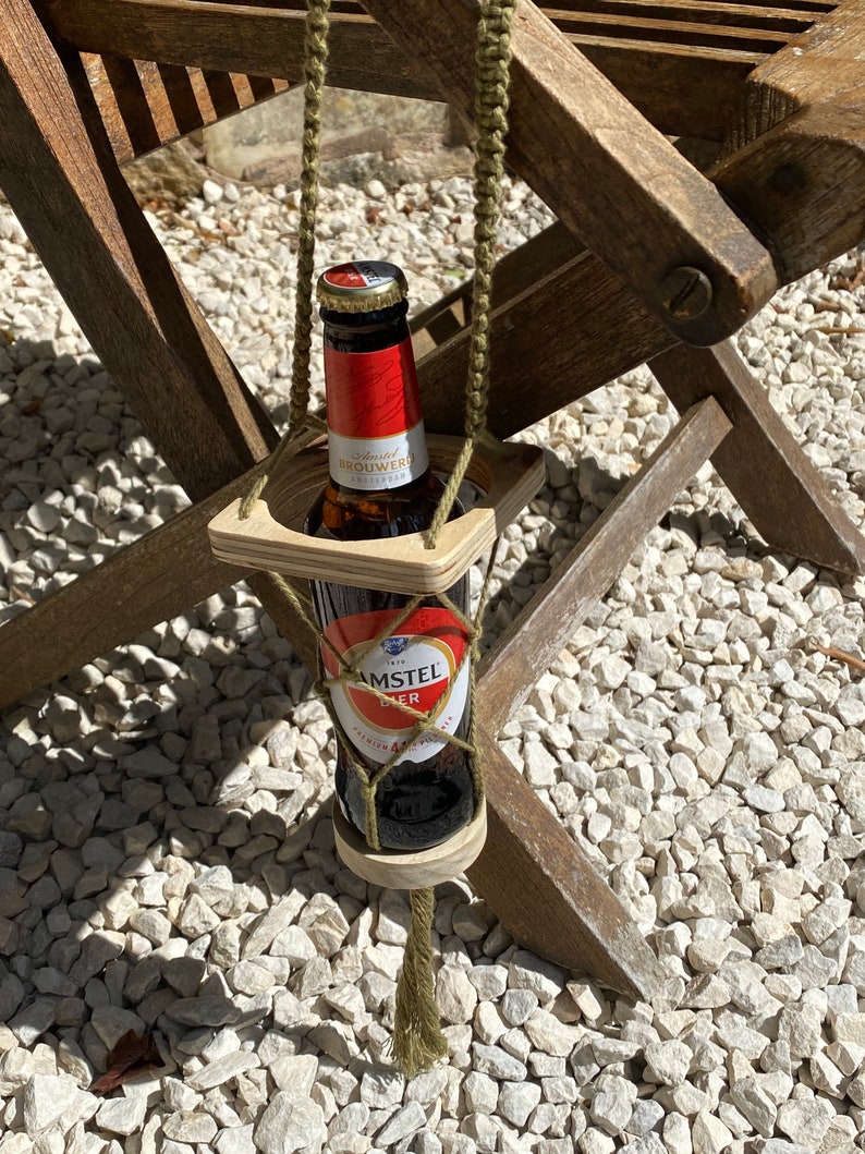 Macrame Beer Holder - Etsy