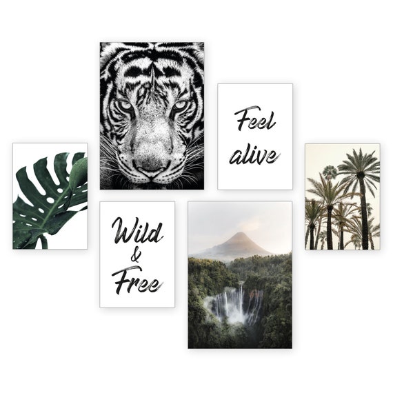 6-piece Poster Set With 2x DIN A3 & 4x DIN A4 Optional With - Etsy
