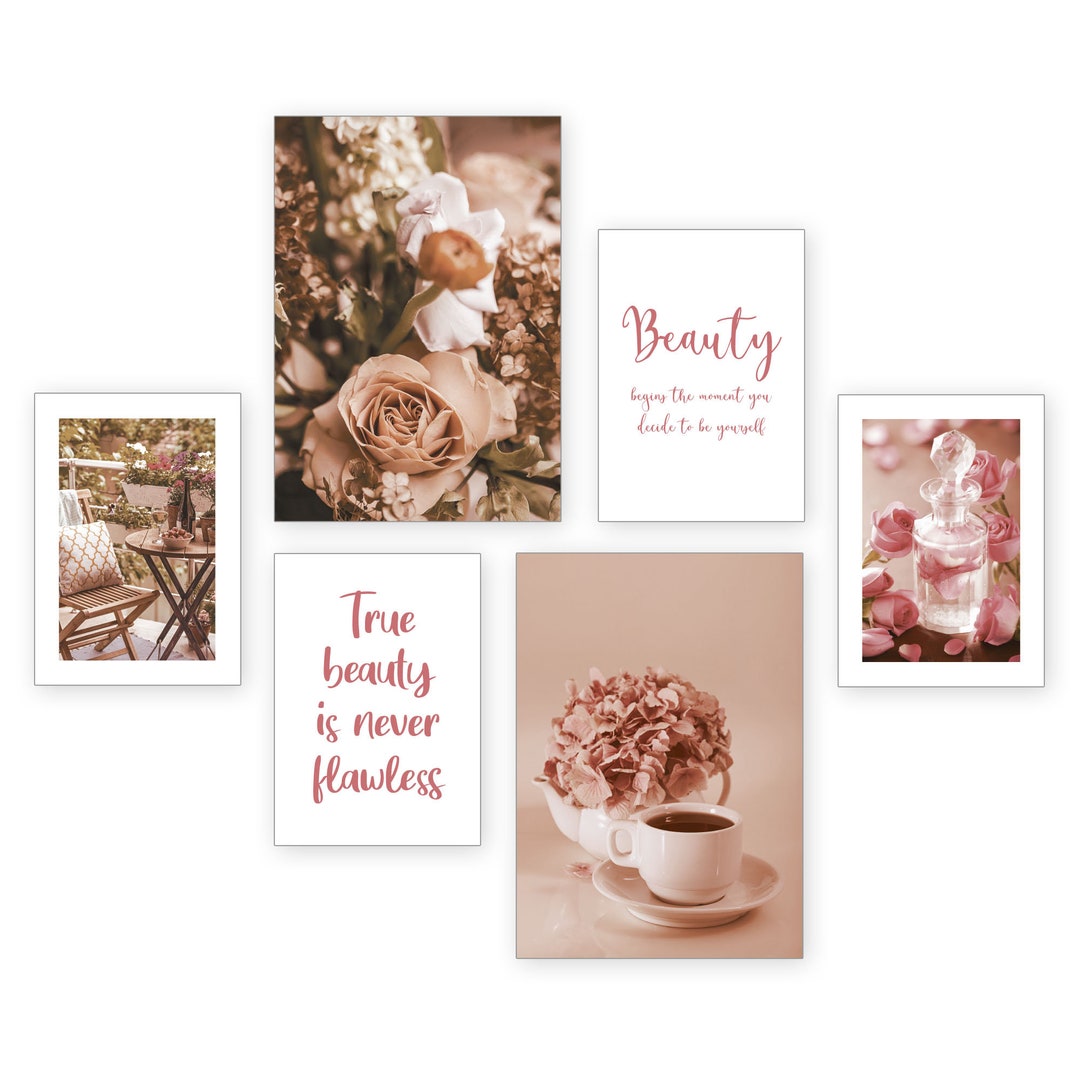 6-piece Poster Set With 2x DIN A3 & 4x DIN A4 Optionally With Frame ...
