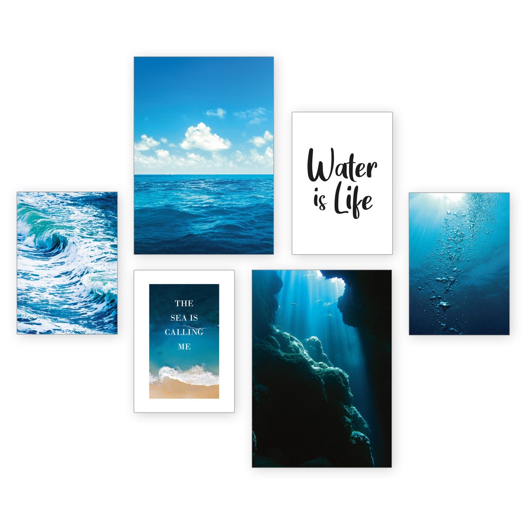 6-piece Poster Set With 2x DIN A3 & 4x DIN A4 Optional With - Etsy
