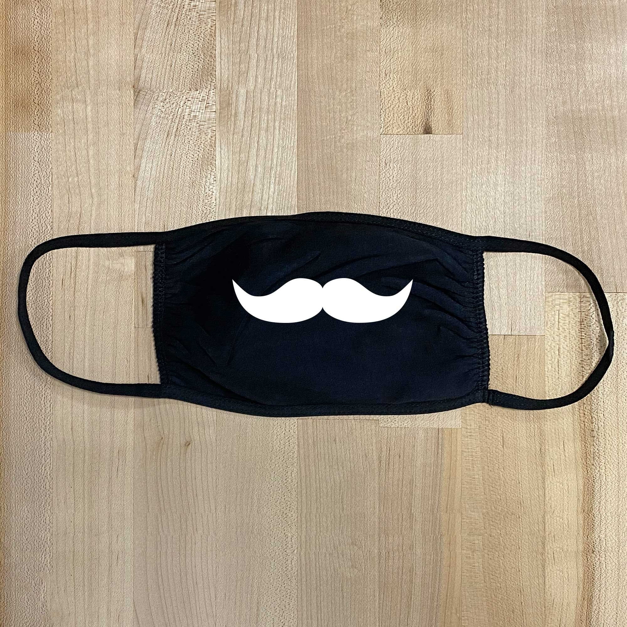 Petite Handlebar Mustache Mask Moustache Mask Cute Mask - Etsy