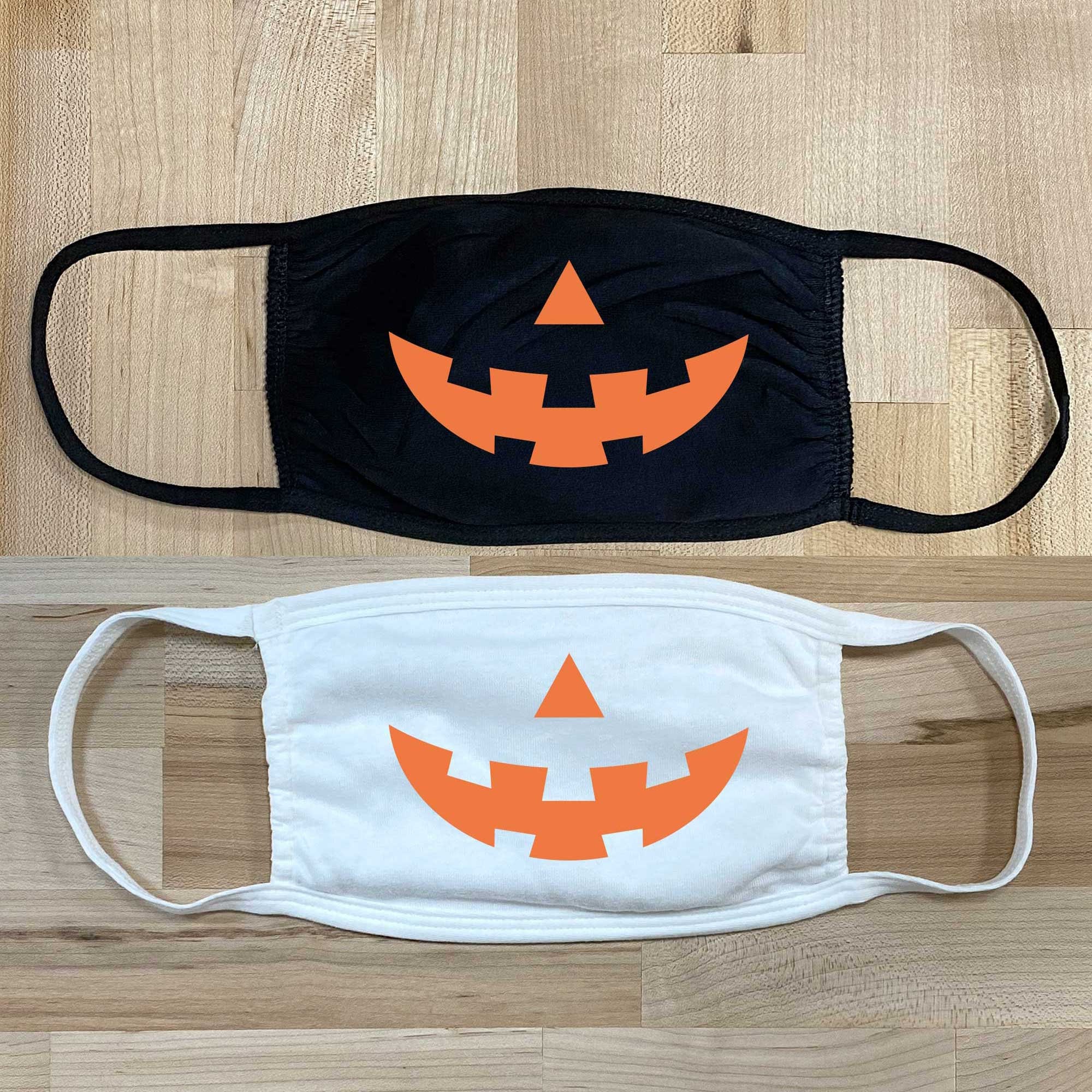 Smiley Halloween Face Mask - Scary Face Mask - Pumpkin Mask - Smile ...