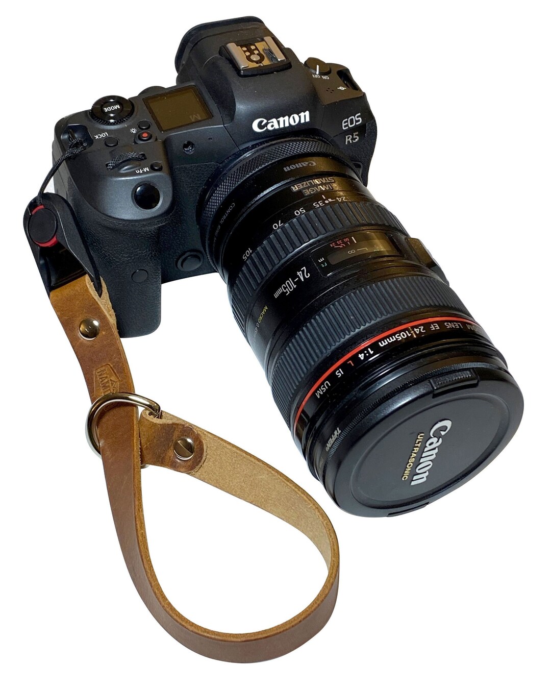 Handmade Horween Leather Camera Wrist Strap With Quick Release ...
