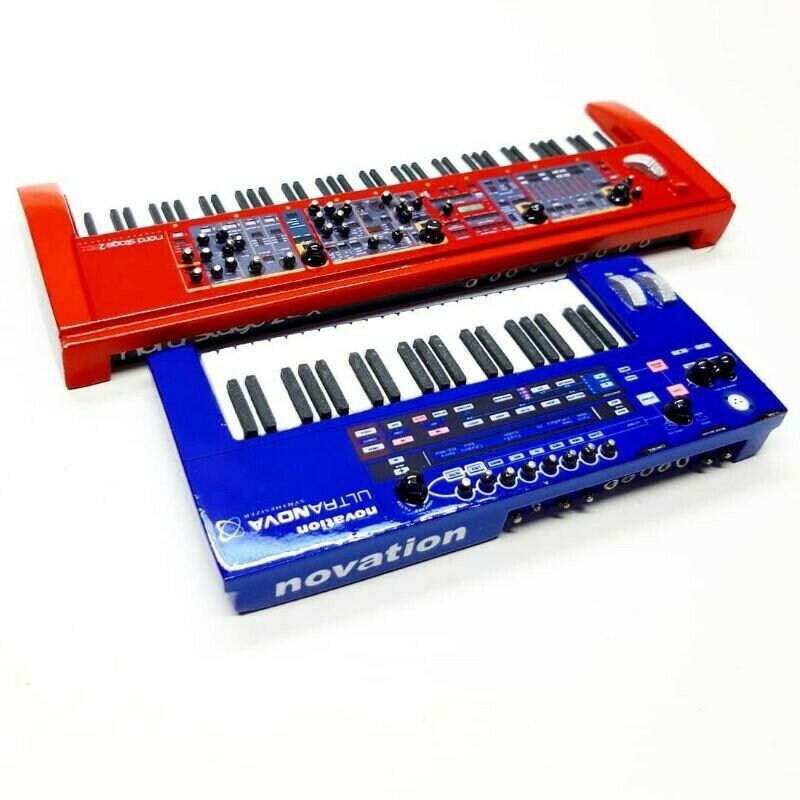 Keyboard Miniature Nord Stage 2 Red Plus Synth Novation Day6 - Etsy