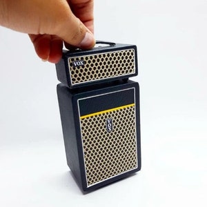 Miniature Amplifier Sound 2 Stage Musical Instrument Display Gift Scale ...