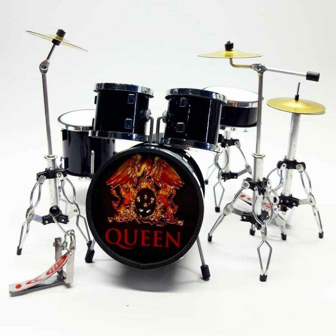 Signature Miniature Queen Drum Rock Star Band FIRE noir - Etsy France