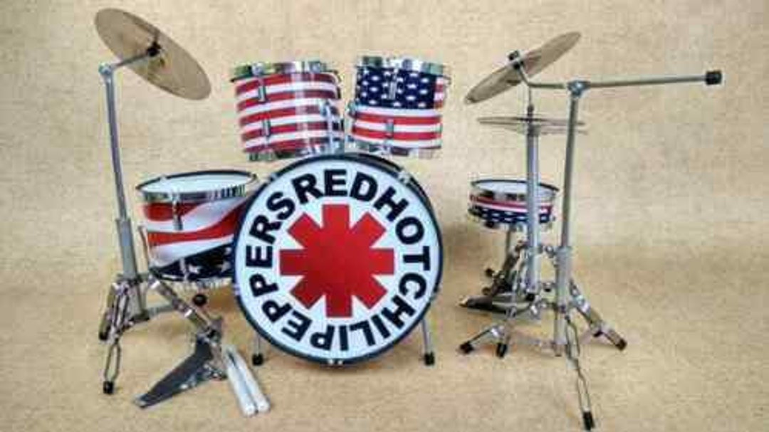 Miniature Drum Set Rock Band Signature Musical Instruments for Display ...