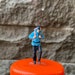 Miniature Figure Action Traveller Hiking Climbing Scale 1:87 NO PREISER ...