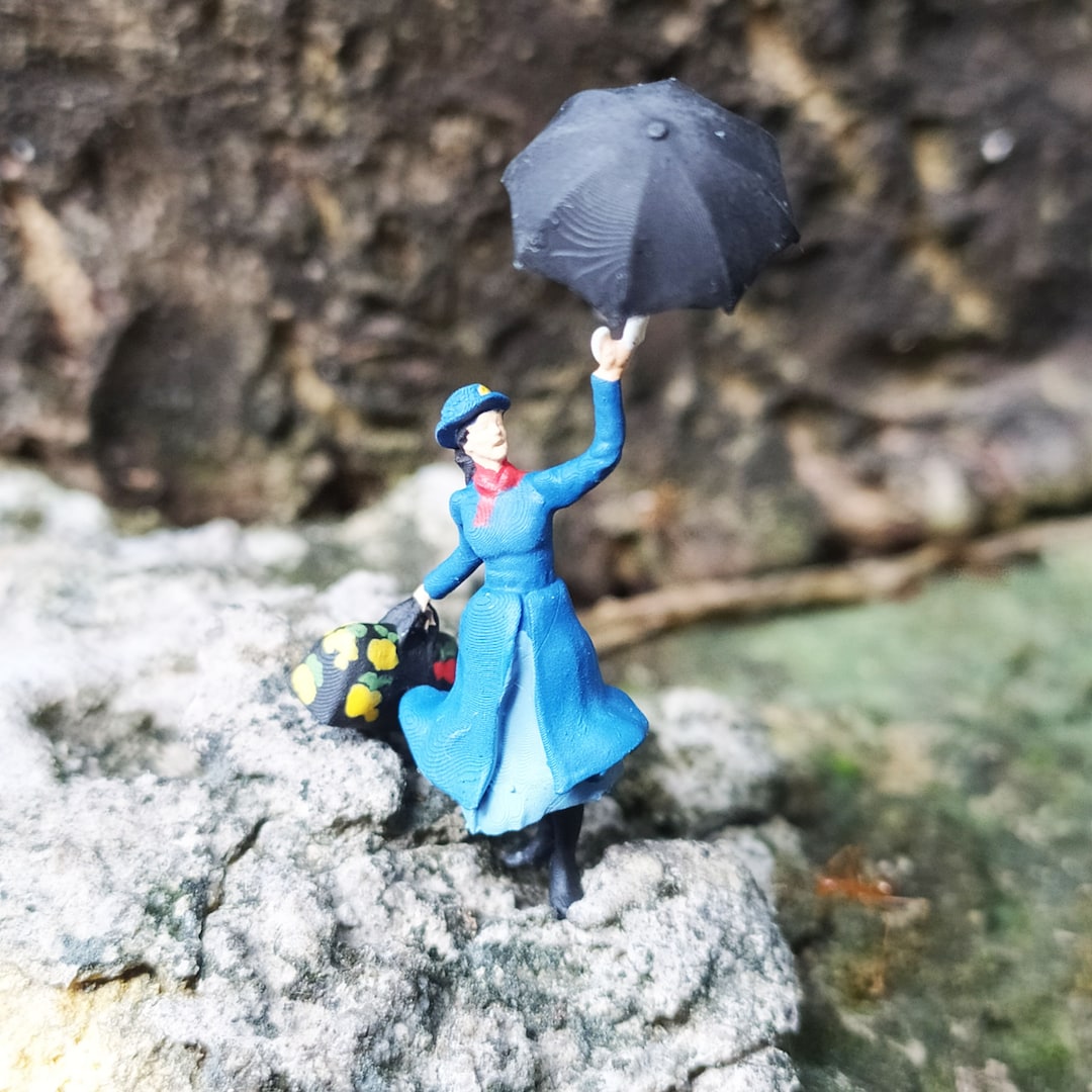 Miniature Figure Mary Pop Pins Pop Scale 1:87 NO PREISER Display New - Etsy