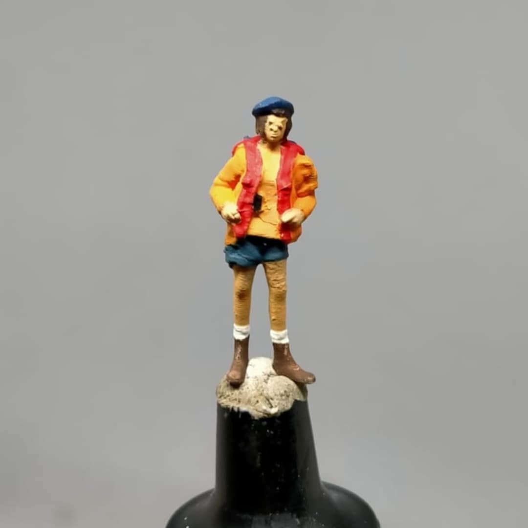 Miniature Figure Woman Traveller Scale HO 1:87 NO PREISER - Etsy