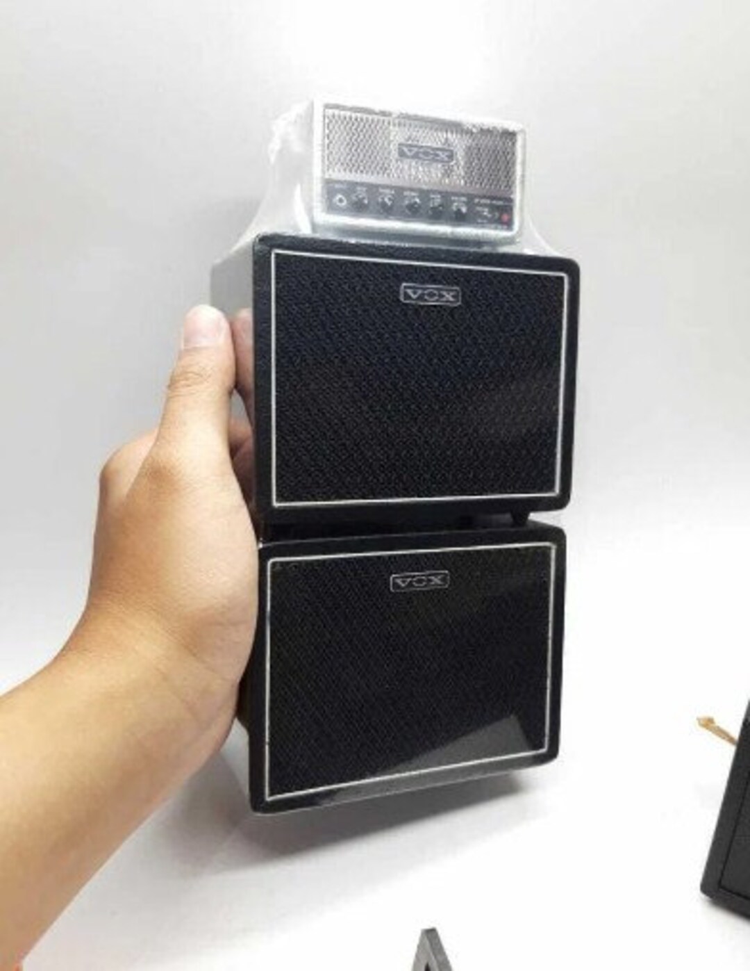 Miniature Amplifier Triple Black Model Scale Bass Lead Mini Figure ...