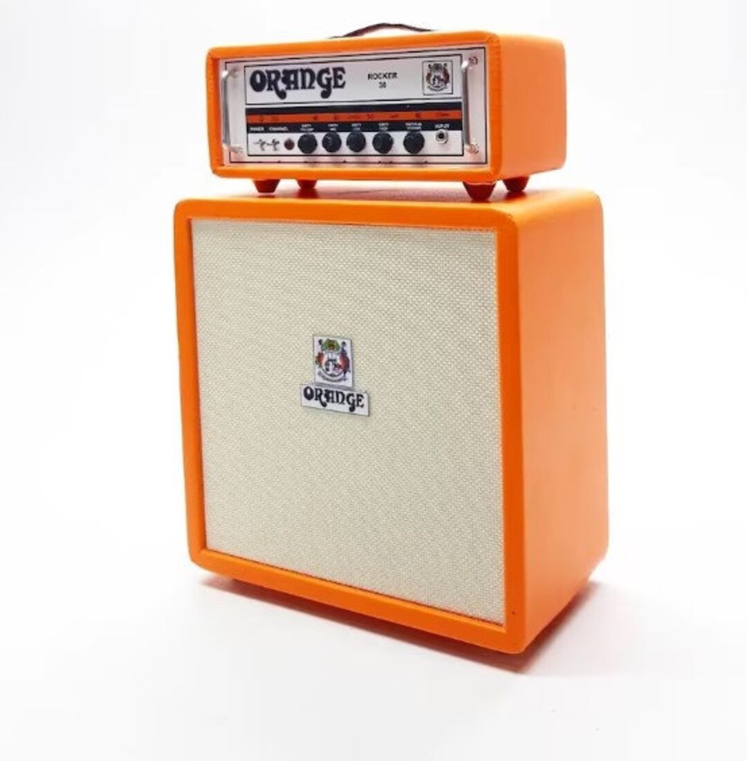 Miniature Amplifier Sound 2 Stack Instrument Musical Decorative Display ...