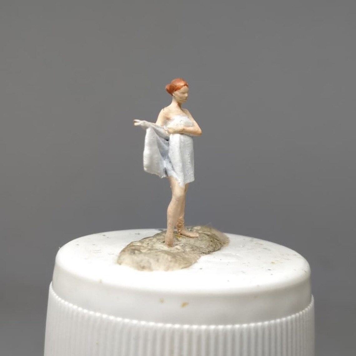 Miniature Figure Woman With Towel #5 Figure Set HO 1:87 NO PREISER - Etsy