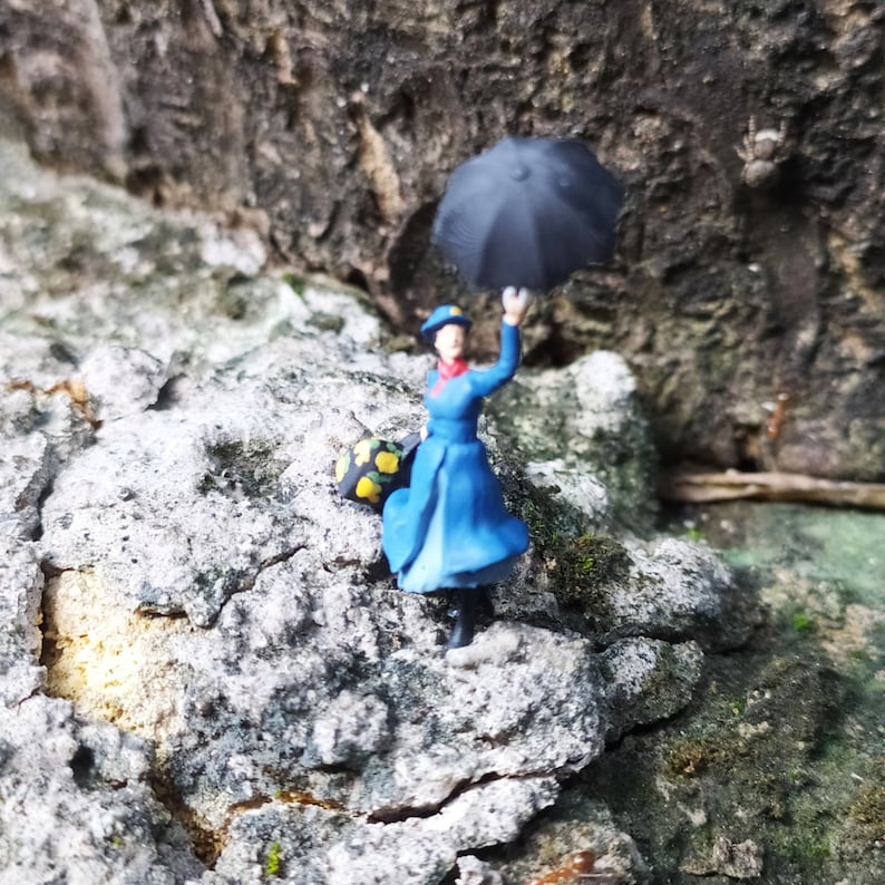 Miniature Figure Mary Pop Pins Pop Scale 1:87 NO PREISER Display New - Etsy