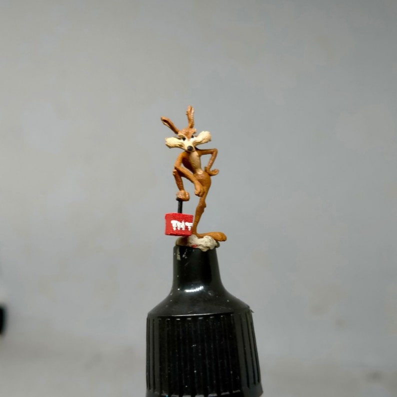 Miniature Figure Coyote T N T Scale 1:87 No PREISER New - Etsy