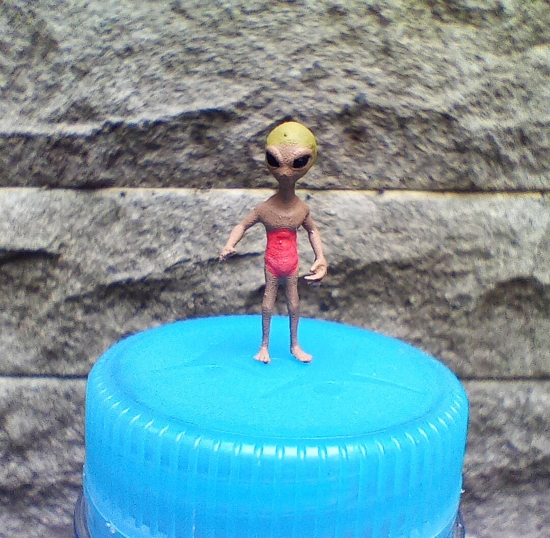 Miniature Figure Alien Sectoid HO 1:87 NO PREISER New - Etsy