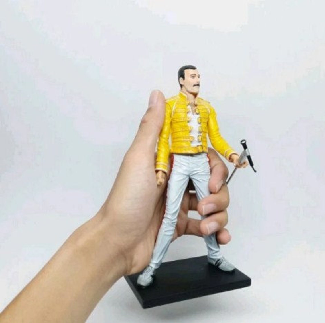 Miniature Action Figure Fred Dy Mer Cury Queen Musical Display - Etsy