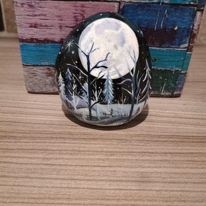 Hand-painted Natural Stone. Painted Pebble, Pebble Art. - Etsy UK