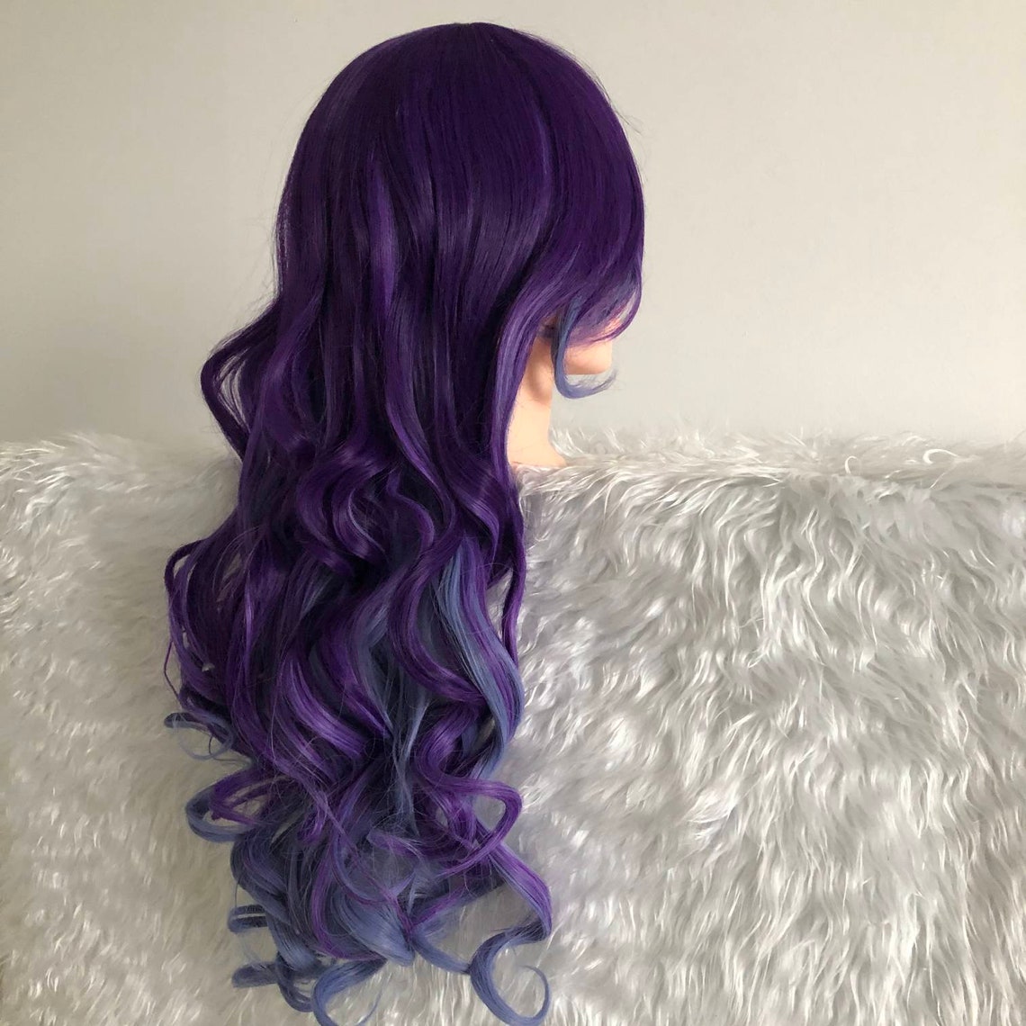 Long Wig 26 inch Natural Heat Resistant Synthetic Fiber | Etsy