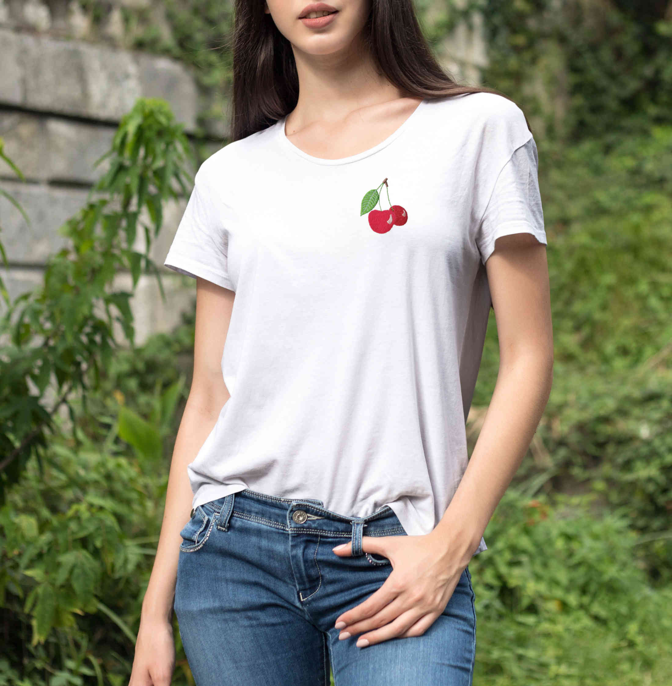 Cherry Machine Embroidery Design Digital Embroidery Pattern | Etsy