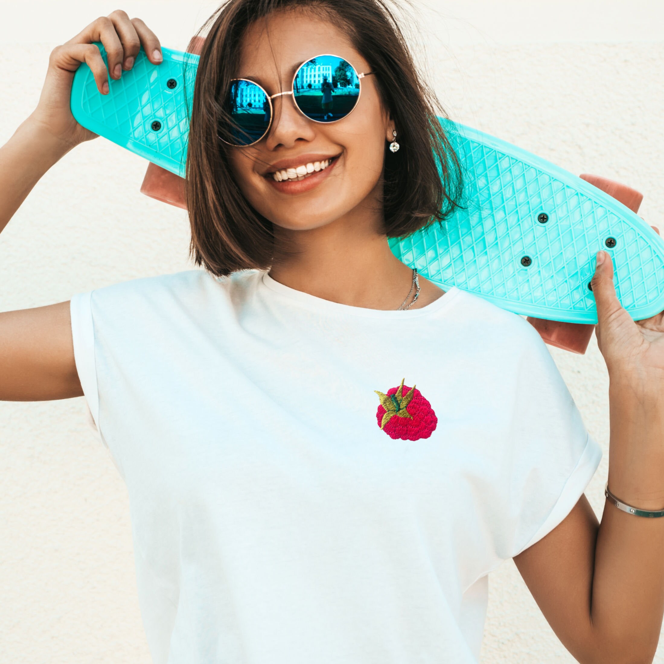 Raspberry Machine Embroidery Design Red Fruits Digital - Etsy