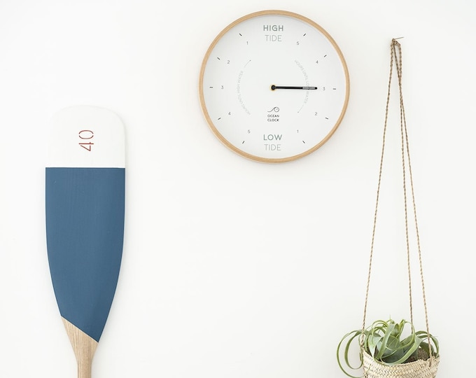 Tide Clock Surfboard Wood 9 Wifi Tide Gauge Nextide - Etsy