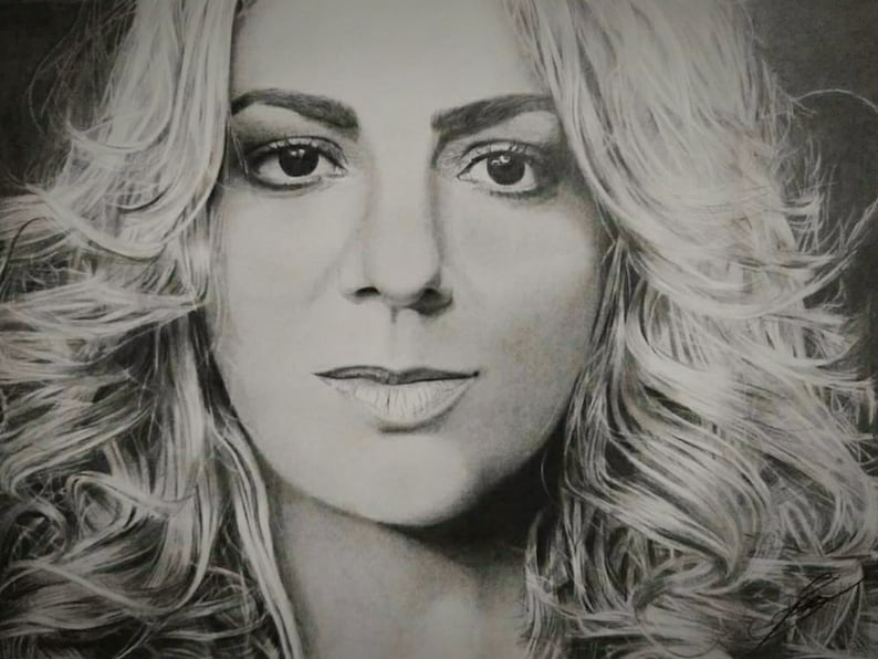 Realistic Pencil Drawing Commission Photorealistic Handmade Portrait - Etsy