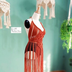 Rope Dress, Macrame Dress, Boho Materinity Dress, Festival Outfit ...